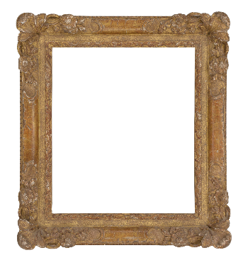 French 18th Century Louis 15th Double-sweep Frame - Lowy 1907