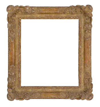 French 18th Century Louis 15th Double-sweep Frame - Lowy 1907