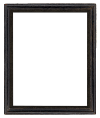 English 19th Century Hogarth Black Frame - Lowy 1907