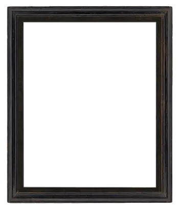 English 19th Century Hogarth Black Frame - Lowy 1907