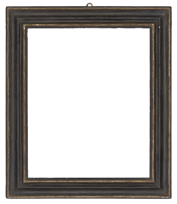 Spanish Colonial 18th Century Carved Painted Frame - Lowy 1907